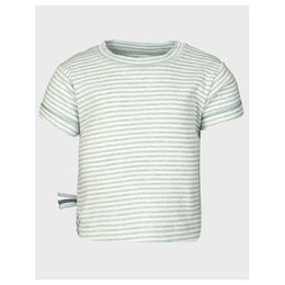 OrganicEra Baby Kurzarm T-Shirt in Aqua Melange | Gr.: 18-24 MONATE