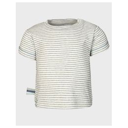 OrganicEra Baby Kurzarm T-Shirt in Grey Melange | Gr.: 12-18 MONATE