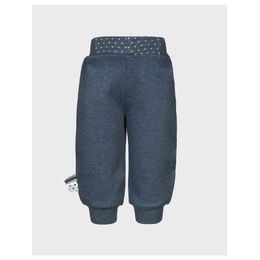 OrganicEra Baby Sweathose in Indigo Melange | Gr.: 12-18 MONATE