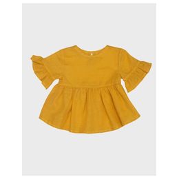 OrganicEra Babybluse in MUSTARD | Gr.: 3-6 MONATE