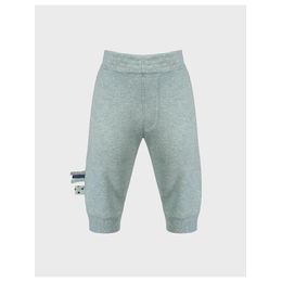 OrganicEra Baby Sweathose in Aqua Melange | Gr.: 12-18 MONATE