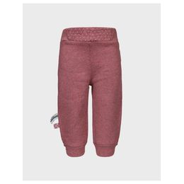 OrganicEra Baby Sweathose in Bordeaux Melange | Gr.: 18-24 MONATE