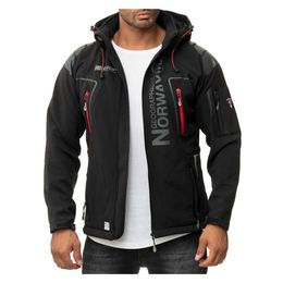 Geographical Norway Softshelljacke S in Black | Gr.: S