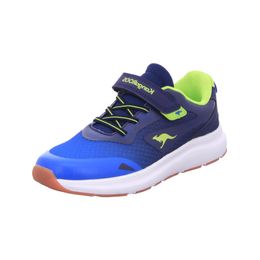 Kangaroos Sneakers "KB-Pang EV" in Hellblau/ Dunkelblau/ Limette | Gr.: 34