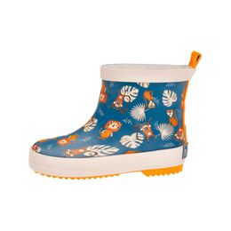 Playshoes Gummistiefel in Dunkelblau/ Bunt | Gr.: 21