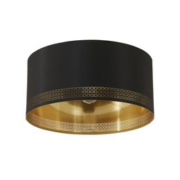 Höffner Deckenleuchte schwarz Maße (cm): H: 24 Ø: 47.5 » Höffner