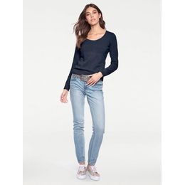Heine Sweater female Blue size 46