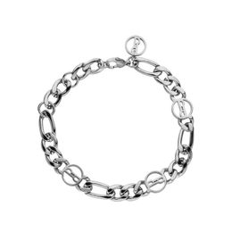 PURELEI Armband »Schmuck Geschenk Premium, 2110-Bracelet-Premium« edelstahlfarben 20 cm Dieses Gliederarmband ist ein echtes Statement-Piece, mit...