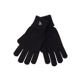 Calvin Klein Strickhandschuhe »CK FINE RIB GLOVES« Fingerhandschuhe Chateau Gray
