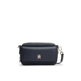 Tommy Hilfiger Mini Bag »TH ICON CAMERA BAG«, Damen Umhängetasche, Schultertasche mit TH-Logoemblem dunkelblau