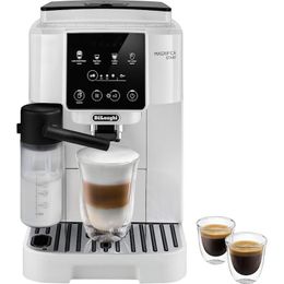 De'Longhi DE'LONGHI Kaffeevollautomat »Magnifica Start ECAM 220.61.W weiß« 250g-Bohnenbehälter + Behälter für Filterkaffee, autom. Reinigung Weiß