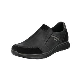 IMac Slipper »Slipper Leder« Schwarz/Grau 42 42 Verschluss: Schlupfschuh