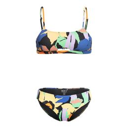 Roxy Bandeau-Bikini »Color Jam« Anthracite Flower Jammin XL - Cup B Cup B XL Material: Weiches, ,...