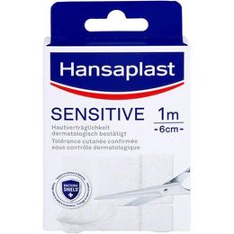 Beiersdorf AG Hansaplast Sensitive Pflast.hypoallergen 6 cmx1 m 1 St