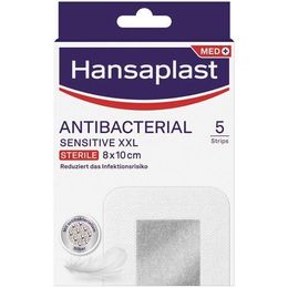 Beiersdorf AG Hansaplast Sensitive Wundverband steril 8x10 cm 5 St