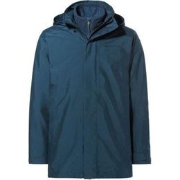 Vaude Mens Idris 3in1 Parka IV dark sea - Gr&ouml;&szlig;e L 47976