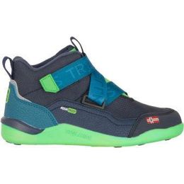 Trollkids Kids Nordfjord Barefoot Winter Hiker dark marine/fr green/mys blue - Gr&ouml;&szlig;e 36 Kinder 776