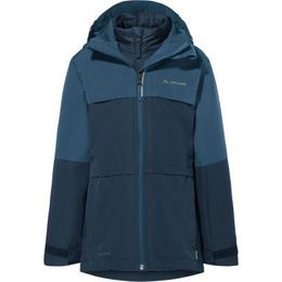 Vaude Kids Snow Cup 3in1 Jacket III baltic sea - Gr&ouml;&szlig;e 134/140 Kinder 46319