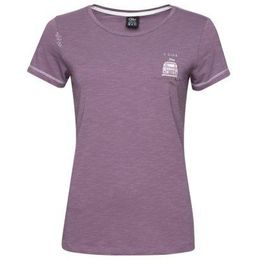 Chillaz Gandia E Ciao T-Shirt Women dark violet - Gr&ouml;&szlig;e 36 Damen 1025791