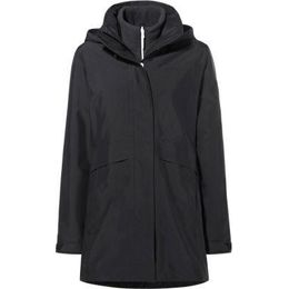 Vaude Womens Idris 3in1 Parka IV black - Gr&ouml;&szlig;e 40 Damen 47967