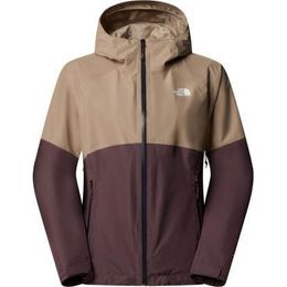 The North Face Womens Diablo Dynamic Zip-In Jacket mushroom grey/tawny quartz EJI - Gr&ouml;&szlig;e XS 8DZ6