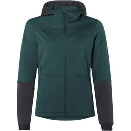 Vaude Womens Qimsa Hooded Softshell Jacket deep pond - Gr&ouml;&szlig;e 42 Damen 46341