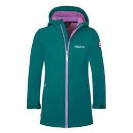 Trollkids Girls Kristiansand Coat midnight petrol/deep violet - Gr&ouml;&szlig;e 116 Kinder 391