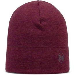 Buff Merino Midweight Beanie melange tibetan red 118007422