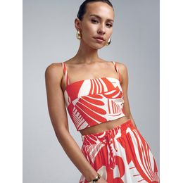 St MRLO Top 'Wave' Damen Größe XXXL rot / weiß