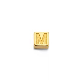 Isabel Bernard Charms - M Gold Le Carr&eacute; Felie 14 Karat Cube Charm - Gr. unisize - in Gold - f&uuml;r Damen