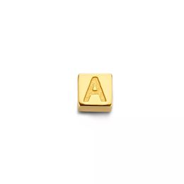 Isabel Bernard Charms - A Gold Le Carr&eacute; Felie 14 Karat Cube Charm - Gr. unisize - in Gold - f&uuml;r Damen