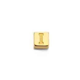Isabel Bernard Charms - I Gold Le Carr&eacute; Felie 14 Karat Cube Charm - Gr. unisize - in Gold - f&uuml;r Damen