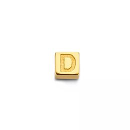 Isabel Bernard Charms - D Gold Le Carr&eacute; Felie 14 Karat Cube Charm - Gr. unisize - in Gold - f&uuml;r Damen