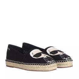 K by KARL LAGERFELD Karl Lagerfeld Espadrilles - KAMINI Karl Ikonic Slip On - Gr. 35 (EU) - in Schwarz - f&uuml;r Damen