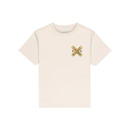 Element Jungen T-Shirt "Timber Signs"oat milk, Gr. 10, 100% Baumwolle, Shirts