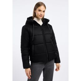 Frieda & Freddies New York Daunenjacke FRIEDA & FREDDIES "Fake Down Jacket / Scott 2", Damen, Gr. 36, schwarz, 100% Polyester, unifarben, regular fit, Rundhals, Jacken