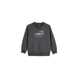 Marc O'Polo Sweatshirt MARC O'POLO "aus reinem Organic Cotton", Jungen, Gr. 128/134, broken graphite, Obermaterial: 100% Baumwolle, unifarben, regular fit, Rundhals, Rippbündchen, Sweatshirts