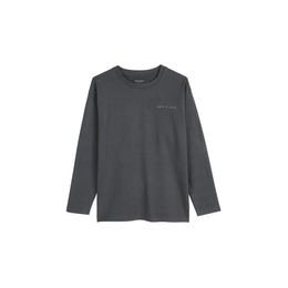 Marc O'Polo Sweatshirt MARC O'POLO "aus Organic Cotton", Jungen, Gr. 164, broken graphite, Obermaterial: 100% Baumwolle, unifarben, regular fit, Rundhals, Sweatshirts