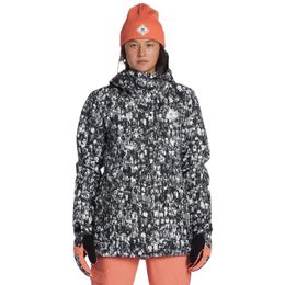Snowboardjacke DC Shoes "Cruiser", Damen, Gr. L, chair one blanc de blanc, 100% Polyester, Jacken Snowboardjacke