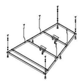 Hoesch Spezial-Untergestell 120913 für Badewanne, 3705