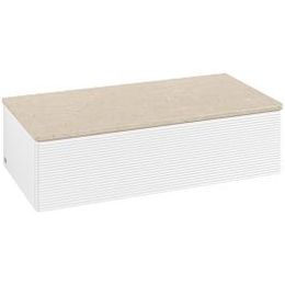 Villeroy & Boch Villeroy und Boch Antao Waschtisch-Unterschrank L40103MT 100x26,8x50cm, Waschbeckenplattenfarbe botticino, white matt lacquer