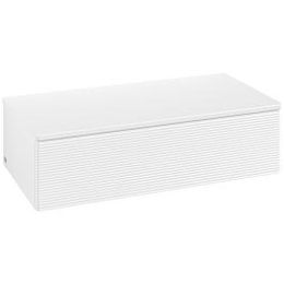 Villeroy & Boch Villeroy und Boch Antao Waschtisch-Unterschrank L40100MT 100x26,8x50cm, Waschbeckenplattenfarbe Lack, white matt lacquer