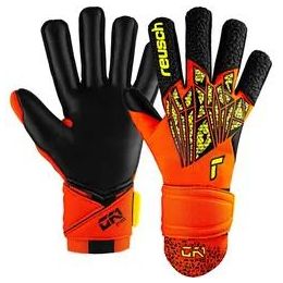 Torwarthandschuhe Reusch "Reusch GK1 Pro", Damen, Gr. 11, orange (orange, gelb), 75% Elastodien, 20% Polyester, 5% Polyamid, Handschuhe, mit hervorragendem Grip