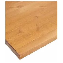 Arbeitsplatte Home Affaire "Oslo", gelb (honigfarben), B:250cm H:3,5cm T:60cm, Tischplatten