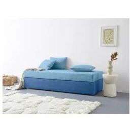 Polsterliege Maintal "Diana", blau, B:83cm L:203cm, Komplettbetten