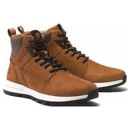 Schn&uuml;rboots Timberland "KILLINGTON TREKKERMID LACE UP SNEAKER", Herren, Gr. 41,5, braun (dunkelbraun), Leder, Synthetik, Schuhe Schn&uuml;rboots, Winterstiefel, Schn&uuml;rstiefel, Winterschuhe