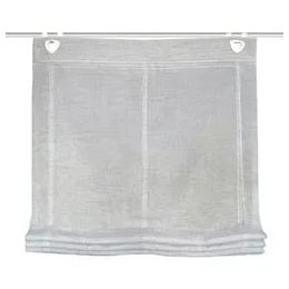 Home Wohnideen Raffrollo HEINE HOME Gr. 3, grau, B:80 H:130, Raffrollos