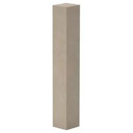 Mehrzweckschrank Inosign "Infinity Breite 28 cm, Stauraumschrank mit 1 Tür, Mehrzweckschrank", braun (lehmfarben (argilla)), B:28cm H:186cm T:30cm, Schränke, mit Push-to-open Funktion, 2 Größen, verschiedene Farben