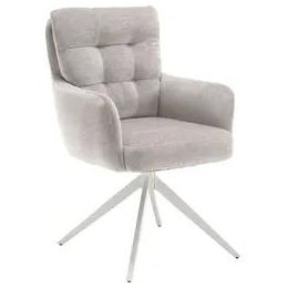 Esszimmerstuhl Home Affaire "Sant Tropez", grau (taube, weiß), B:60cm H:92cm T:67cm, Stühle