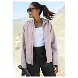 Funktionsjacke Vivance ACTIVE, Damen, Gr. 44, rosa, Obermaterial: 100% Polyester. Futter: 100% Polyester, unifarben, Casual, mit Daumenlöchern,mit Windstopper, Jacken, aus schmutz-und wasserabweisendem Material